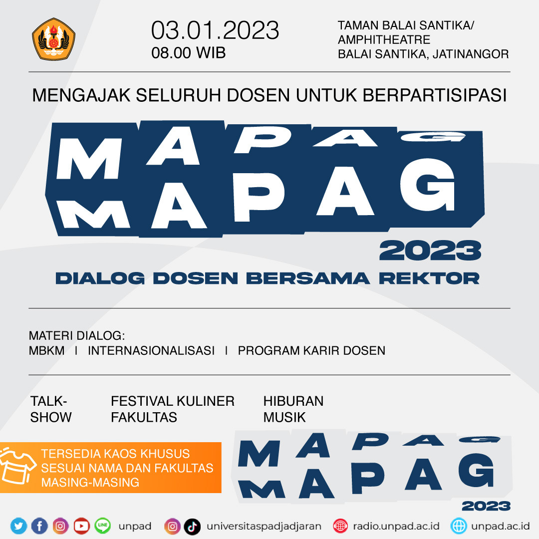Mapag 2023 Dialog Dosen Bersama Rektor – Universitas Padjadjaran